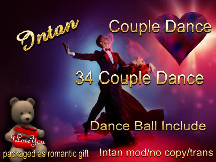 Second Life Marketplace Couple Dance T34